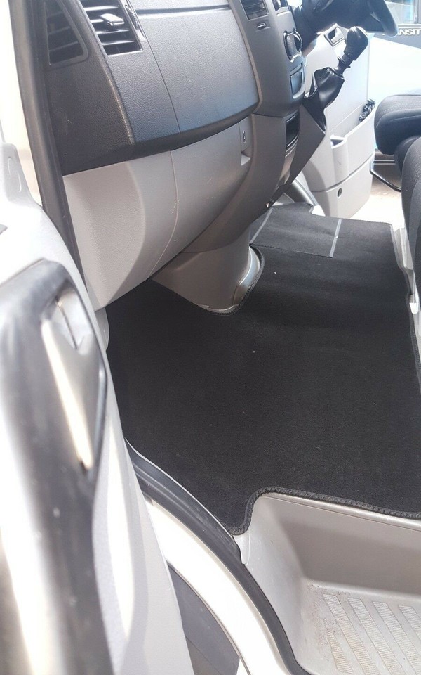 VW Crafter & Mercedes Sprinter van (2006 to 2018) carpet tailored Floor ...