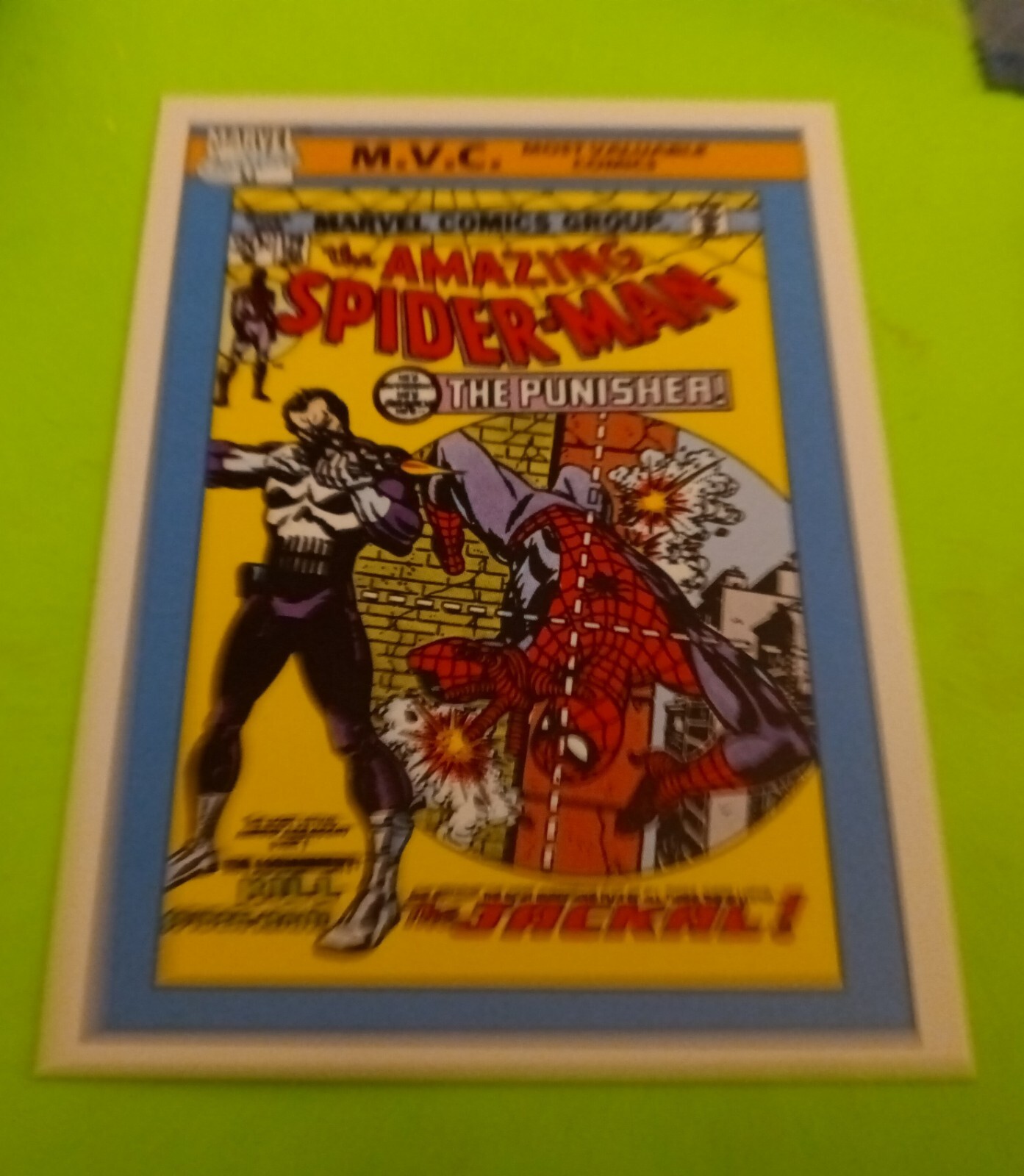 1990 Marvel Universe Most Valuable Comic Card #129: Amazing Spider-Man ...
