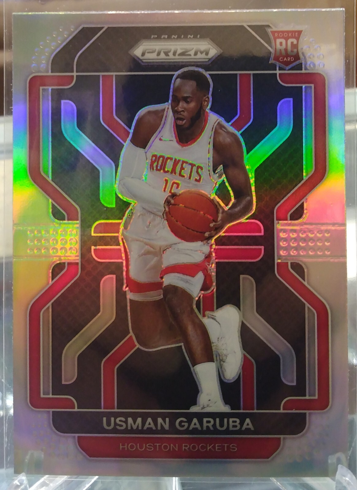 2021-22 Prizm Usman Garuba RC # 321 Silver Prizm Houston Rockets | eBay