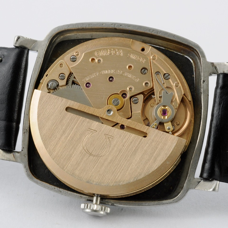 SPECIAL OMEGA DE VILLE REF 162060 AUTOMATIC DATE ORIGINAL BLUE DIAL ...
