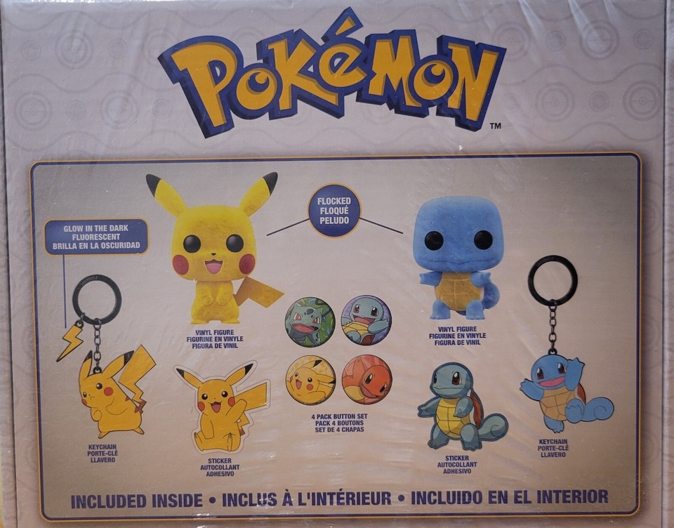 Funko GameStop Exclusive POKÉMON BOX (10 Variou Items/Includes 2 POP's ...