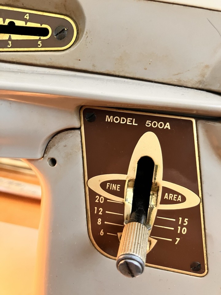 Singer Model 500A Slant-O-Matic Rocketeer Sewing Machine -Tested - with ...