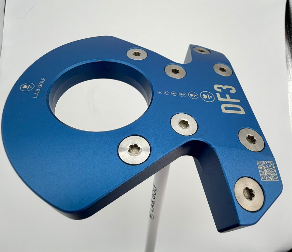 LAB Golf DF3 35 Inch Putter 69 Degree Lie Angle Blue Accra Shaft with ...