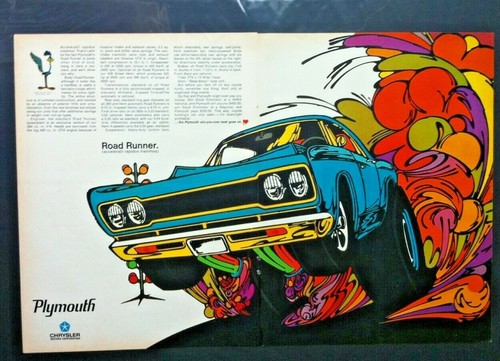 1968 PLYMOUTH ROAD RUNNER *Original*383/440/426 MOPAR NHRA Hot Rod car ...