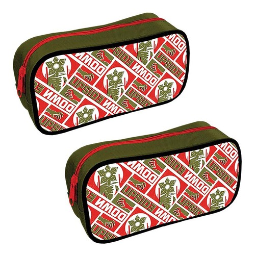 2x Stranger Things The Upside Down Shaped Themed Stationary Pencil Case ...