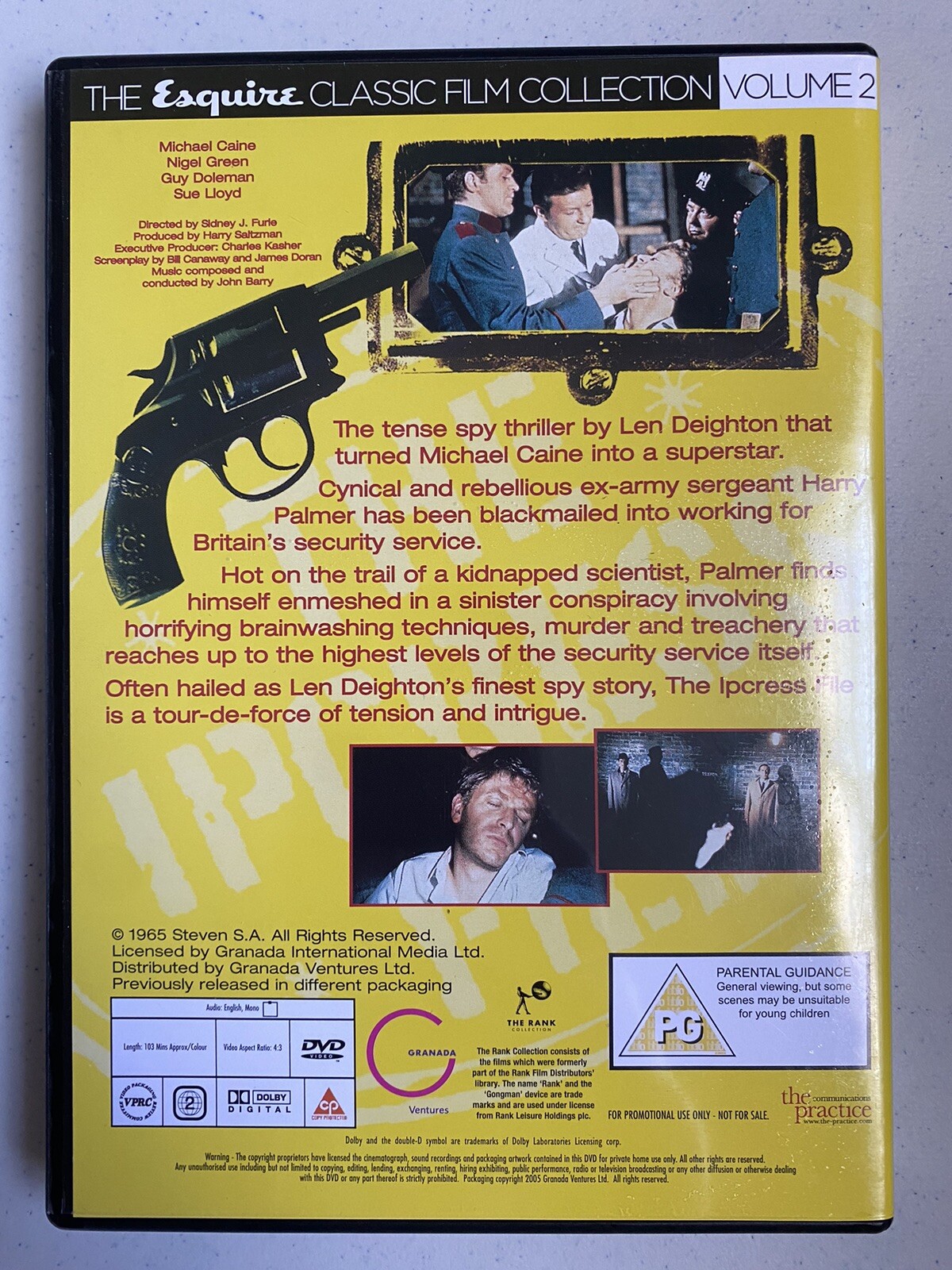 The Ipcress File (DVD, 1965) for sale online | eBay