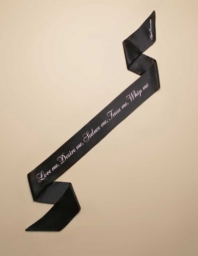 Agent Provocateur Marquee Blindfold Eye Mask Black Silk | eBay