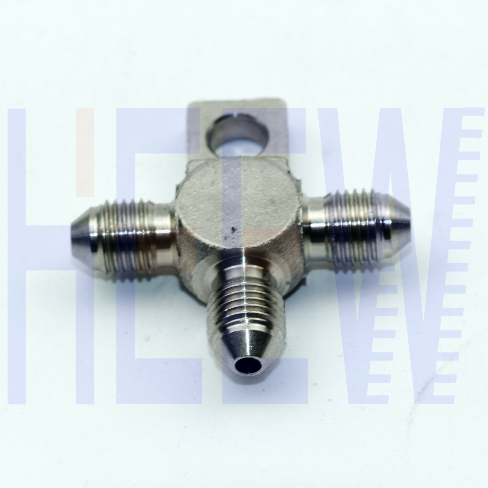 Stainless Steel Male AN-3 3AN Brake Fittings 3-Way Tee Joint with ...
