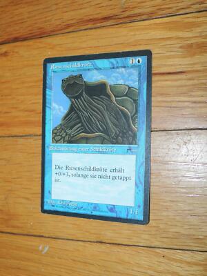 Magic The Gathering MTG Arabian Knights Giant Tortoise German Card | eBay