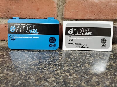 PADI eRDPml Multilevel Recreational Dive Planner | eBay
