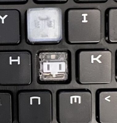 MSI GT75 Titan 8RG GAMING LAPTOP KEYBOARD SINGLE REPLACEMENT KEYS ...