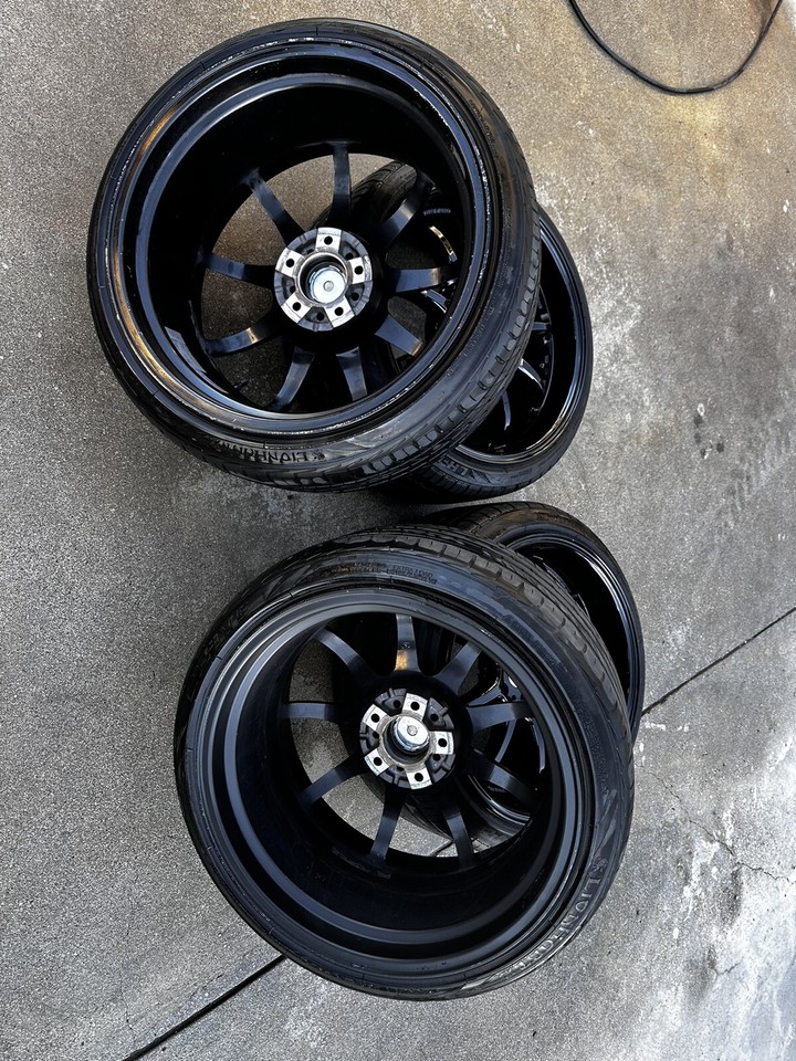Work Wheels Work Emotion D9R 19x9.5 5x114.3 | Black | 19 | 9.5