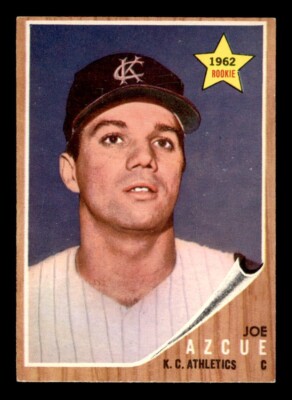 1962 Topps Baseball #417 Joe Azcue EX+ | eBay