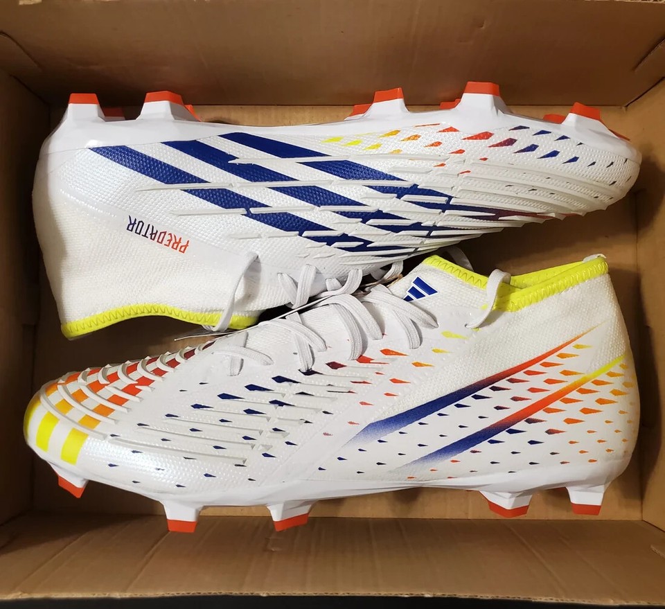 Adidas Predator Edge 2 FG Multicolor Mens Lace Up Soccer Shoes GW1007 ...