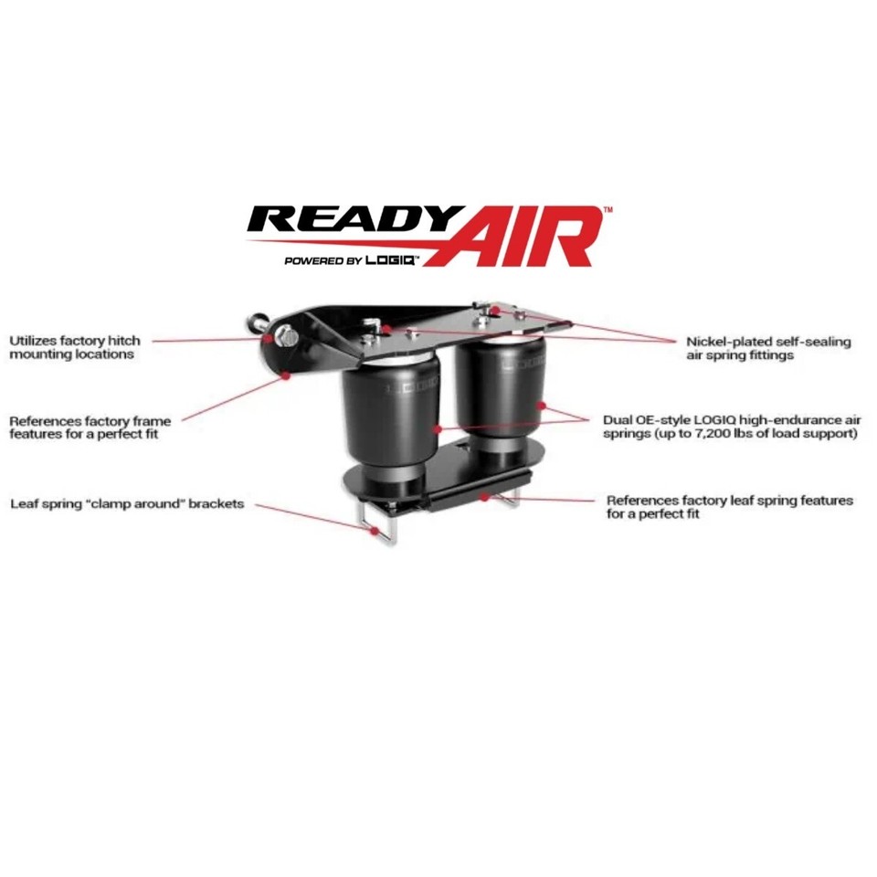 ReadyLIFT ReadyAir Bags & Viair 280c Compressor for Silverado Sierra ...