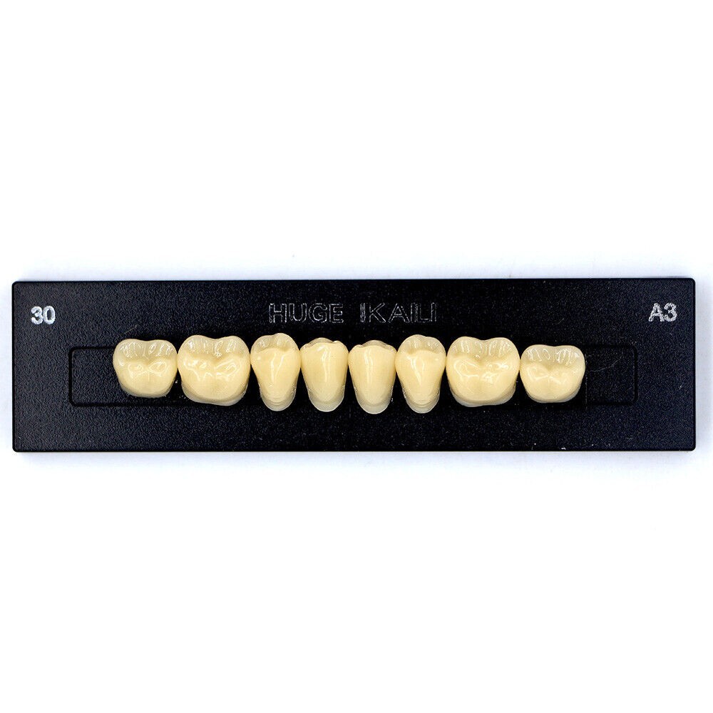 1Pack 112Pcs/Pack HUGE KAILI A3 Dental Synthetic Polymer Resin Teeth T4 ...