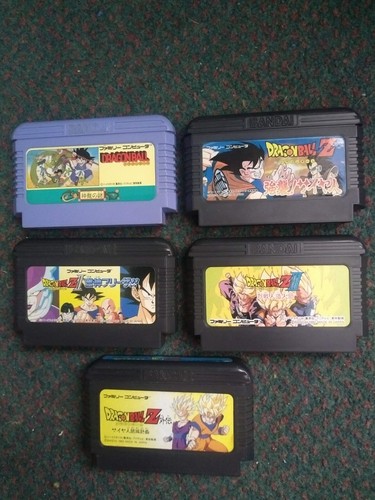 Lot of 5 Nintendo Famicom Dragon Ball Z games Japan Import | eBay
