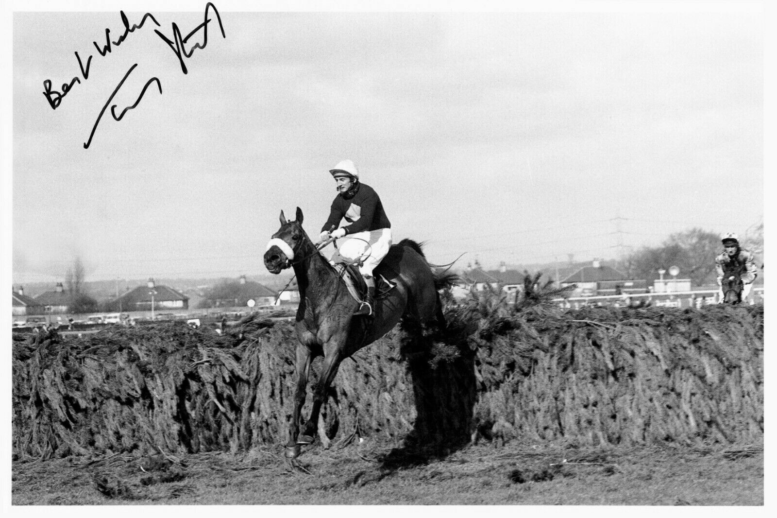 TOMMY STACK - HORSE RACING SIGNED AUTOGRAPHED PHOTO PRINT | eBay UK