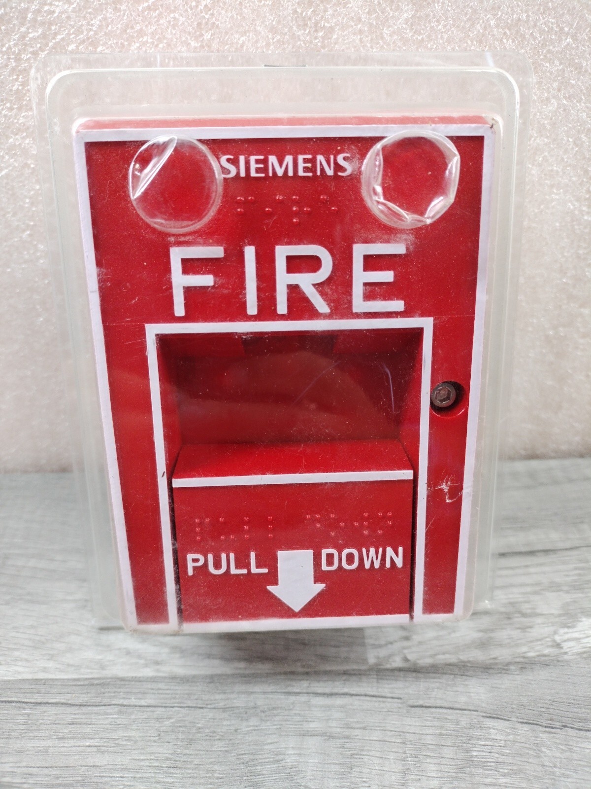 Cerberus PYROTRONICS Siemens Ms-51 Non-coded Fire Alarm Pull Station ...