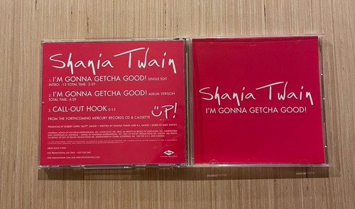 Shania Twain I'm Gonna Getcha Good! CD Single Promo | eBay