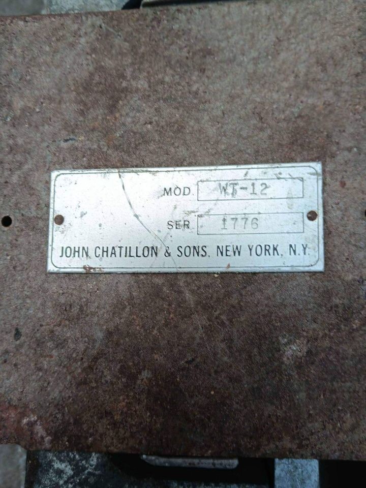 Antique John Chatillon Hanging 20lb Produce Scale Primitive Rustic ...