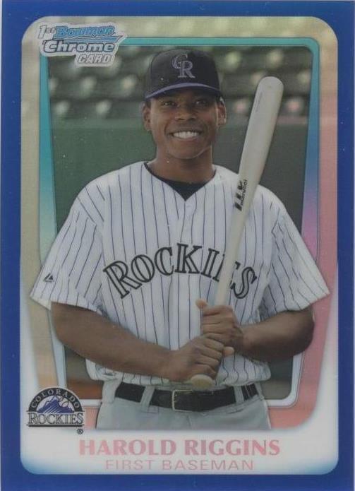 2011 Bowman Draft Picks & Prospects - Chrome Prospects Harold Riggins # ...
