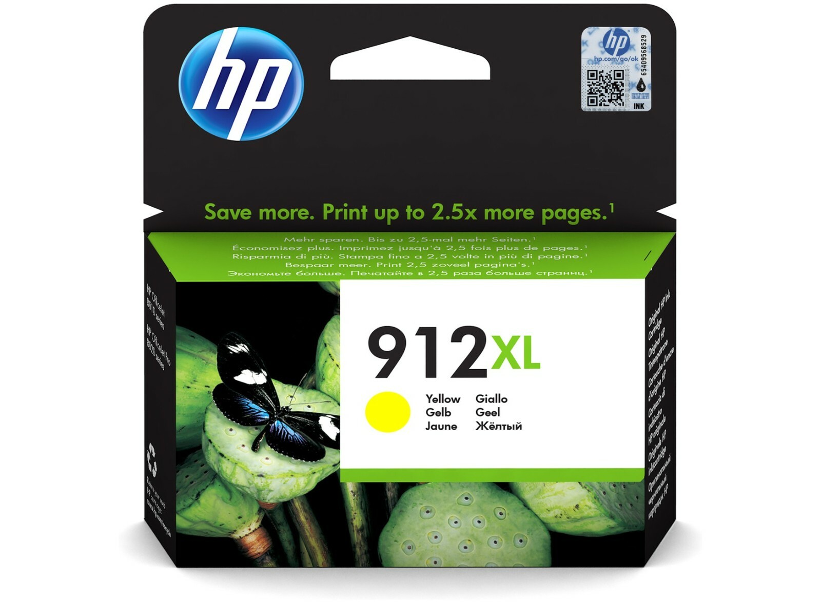 HP 912XL Black Cyan Magenta Yellow Ink Cartridges For OfficeJet 8024 ...