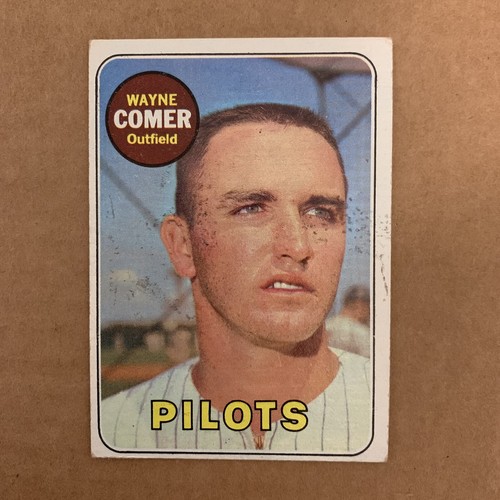 1969 Topps Wayne Comer # 346 Seattle Pilots Baseball Card | eBay
