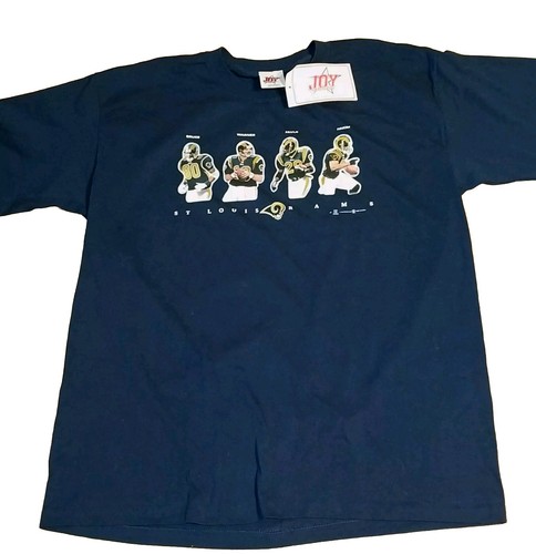 St Louis Rams shirt sz 2XL XXL nwt dead stock FAULK WARNER BRUCE new w ...