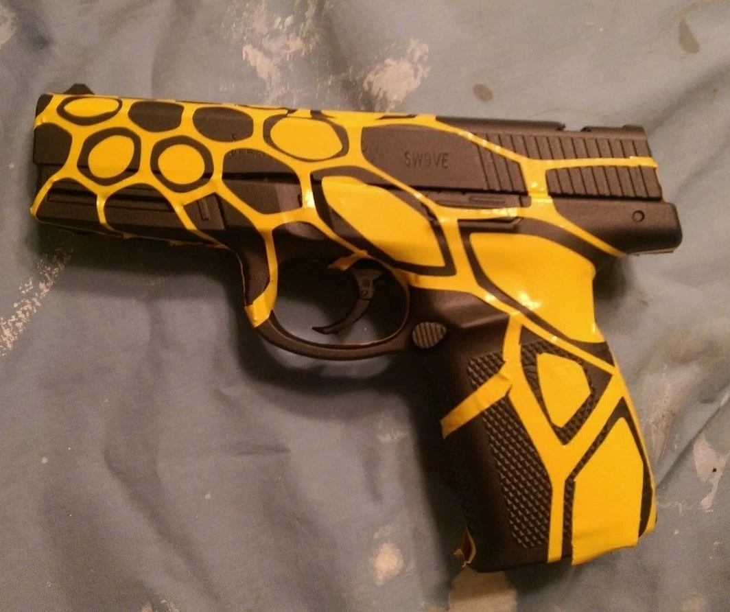 Bang Gun Stencil