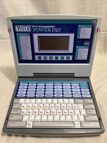 Vintage Vtech Pre Computer Power Pad 1994 Tested Works No Mouse | eBay