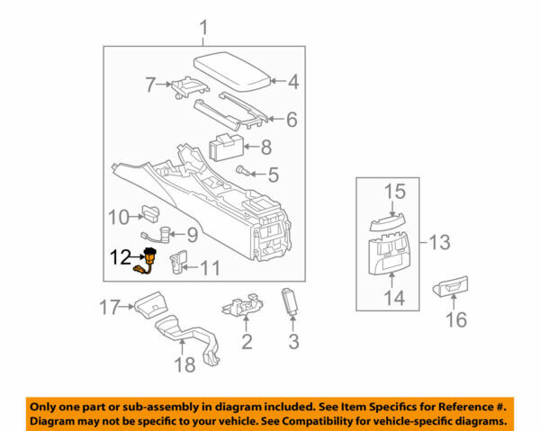 86190-53020 Toyota Adapter assy, stereo jack, no.1 8619053020, New ...