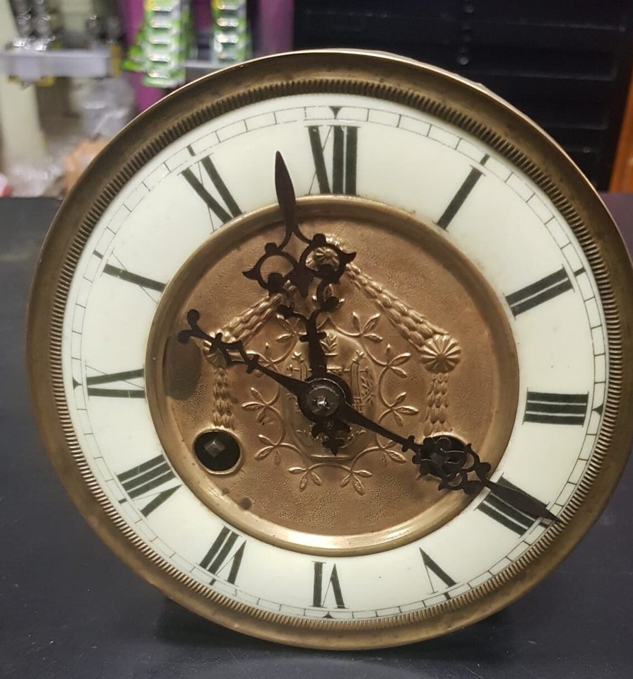 Antique German Wall Clock - 1890s | eBay