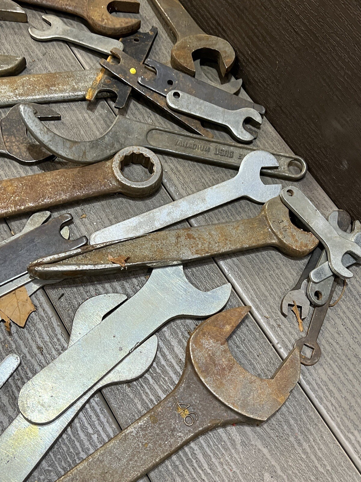 Vintage Machine Wrench & Flat Wrench Lot (Loc:4G) | eBay