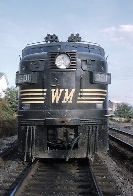 WM Alco FA2 No. 301 4 x 6 photo at Williamsport, Maryland on October 4 ...