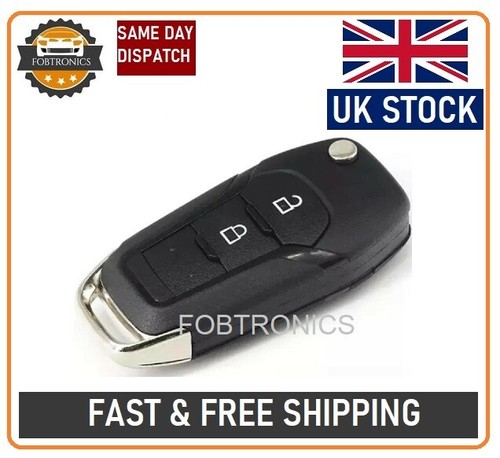NEW 2 Button Remote Flip Key Fob Case 2015 - 2019 For Ford Ranger T6 ...