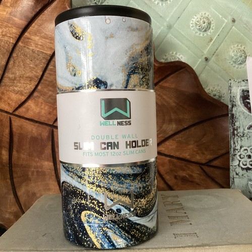 Wellness Slim Can Holder For 12 Oz Slim Cans Can Cozy Metal ...