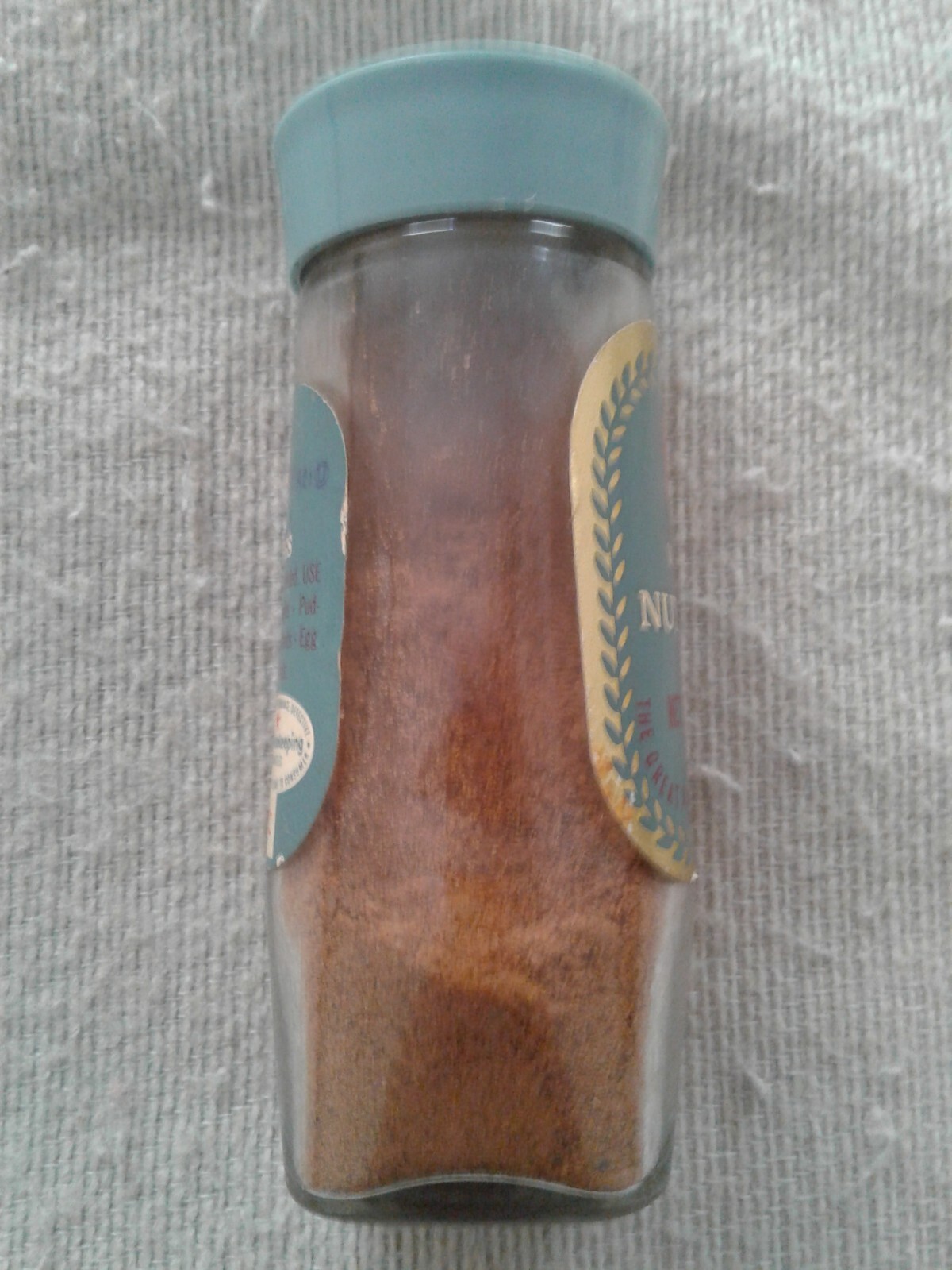 Vintage A&P Tea Co. Ann Page Nutmeg Glass Spice Container Jar 1970s | eBay