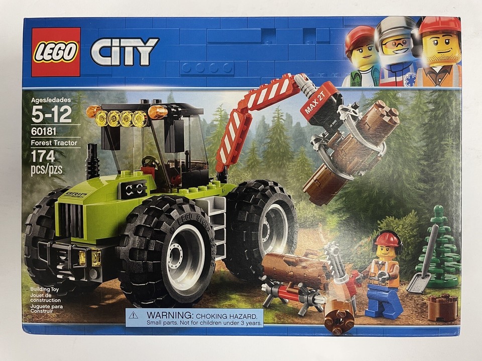 LEGO Forest Tractor - City 60181 Log Cutter Truck - New Sealed ...
