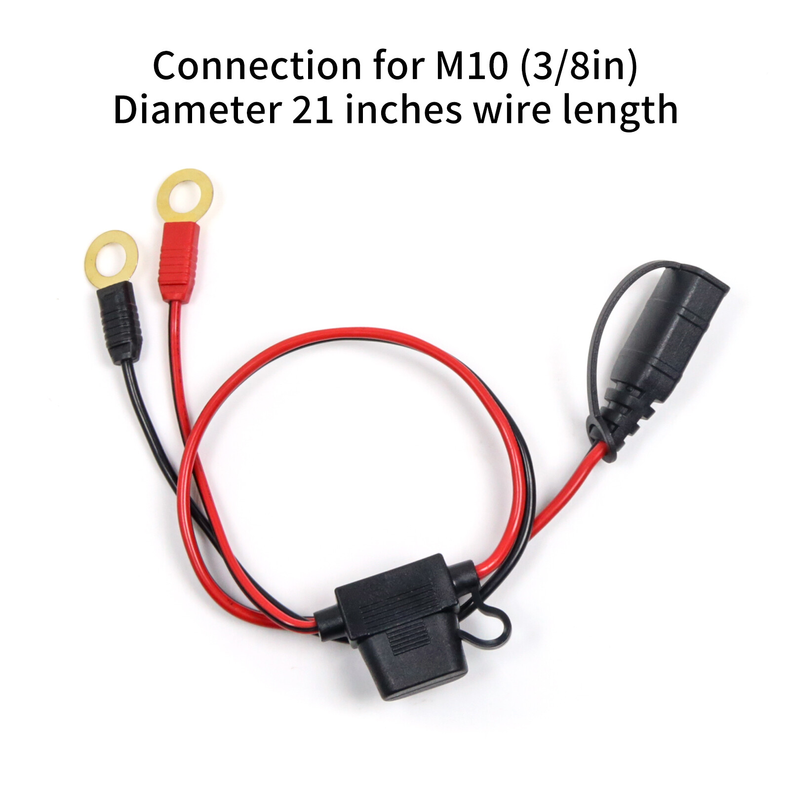 Wire Harness Compatible with NOCO X-Connect, M10 (3/8in) XL Eyelet ...