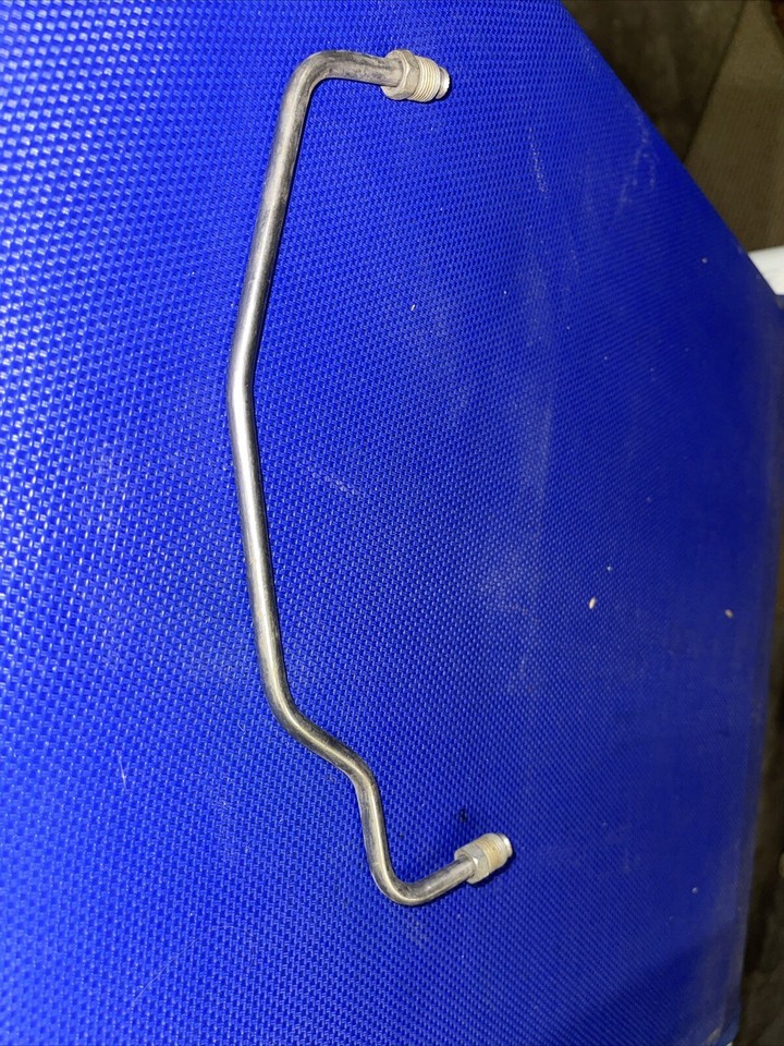 FACTORY FORD Holley Carburetor Dual Metering Blocks Feed Fuel Line 9 5/ ...