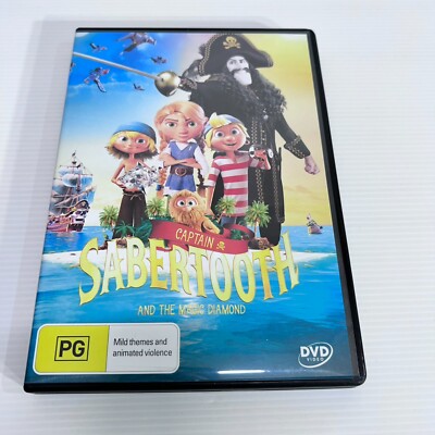 Captain Sabertooth and the Magic Diamond (2019) DVD 9418212024706 ...