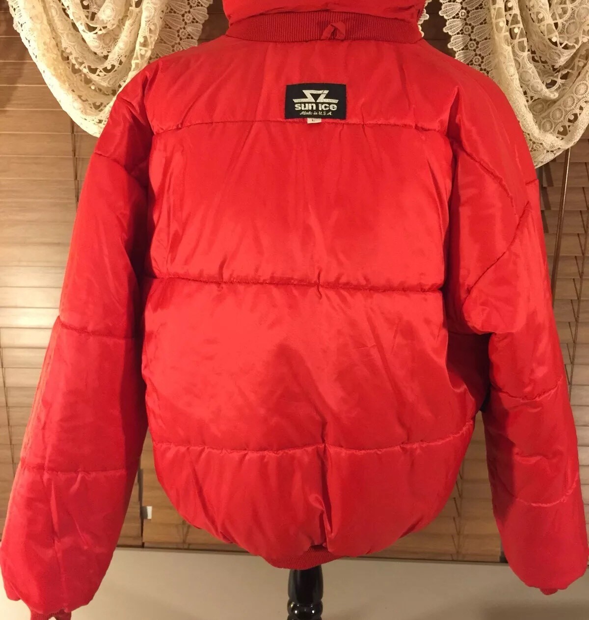 Mens VERY RARE VINTAGE SUNICE 1988 OLYMPICS JACKET L Large Red ...