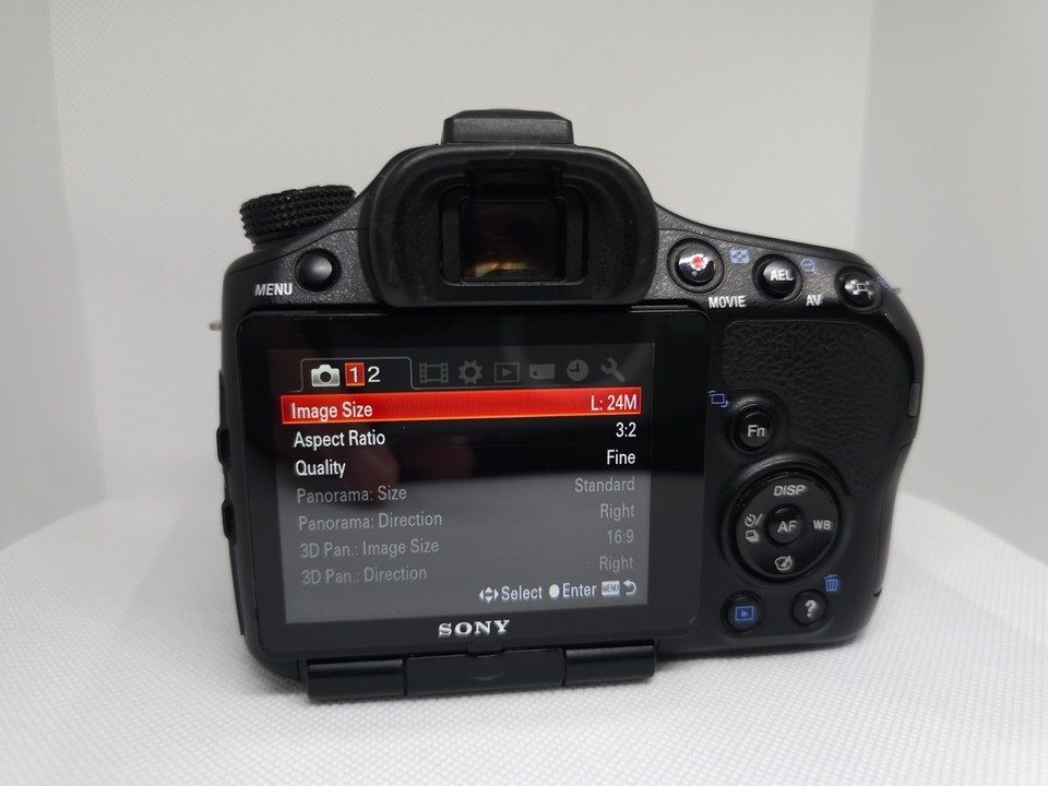 Sony Alpha SLT-A65V DSLR Camera Body with GPS {24.3MP} LOW 17K SC | eBay