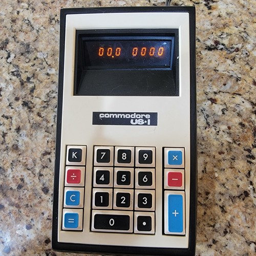 TESTED Commodore US-1 Calculator WORKS | eBay