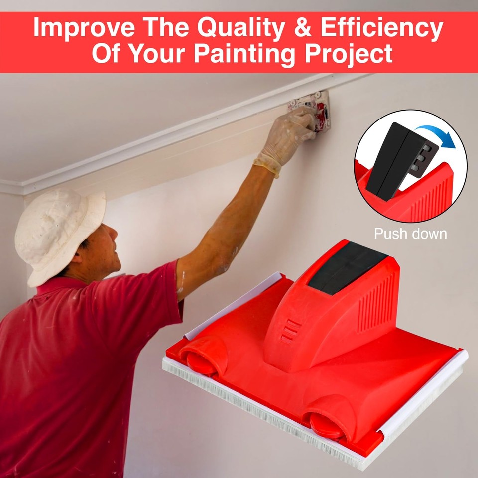 Upgrade Paint Edger Tool for Walls - Clean Cut Edge Painting Tool ...