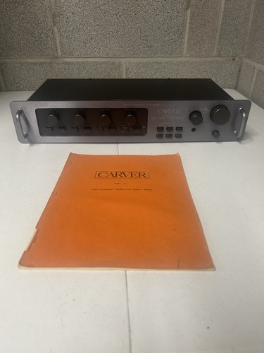 Carver Model C-1 Sonic Holography Preamplifier High Fidelity Control ...