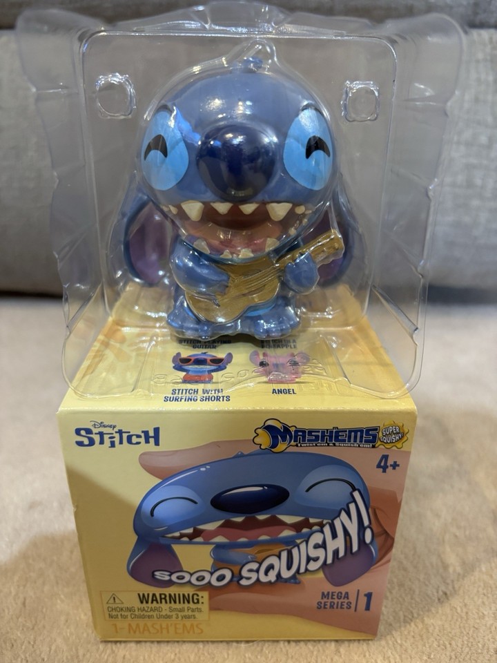 NEW DISNEY STITCH Mashems Mega series squishy toy fidget, STITCH ...