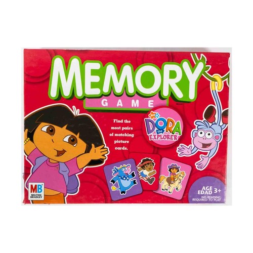MTB Boardgame Memory Game - Dora the Explorer Box Fair/EX 653569057802 ...