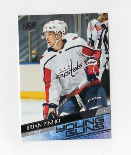 2020-21 Upper Deck Series 2 Brian Pinho #475 Young Guns Washington ...